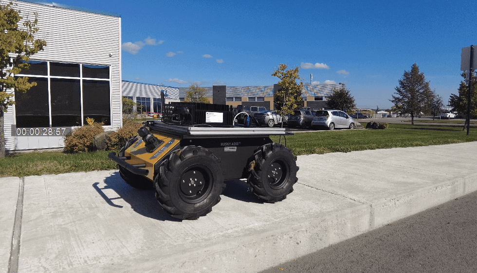 Husky UGV - Outdoor terrain robot - IVI
